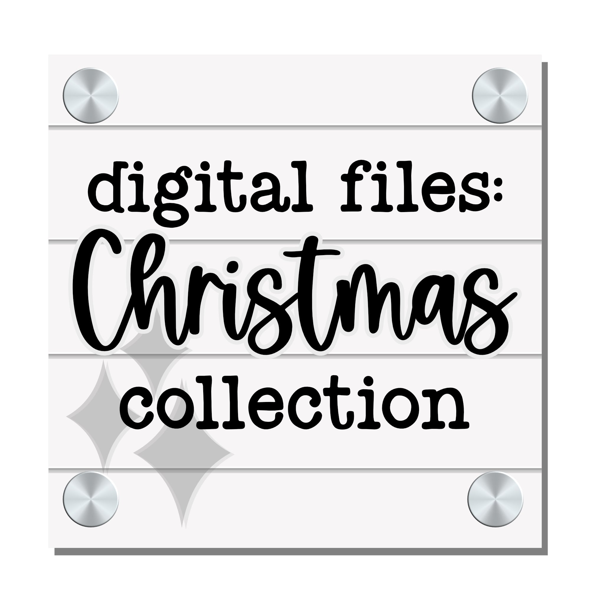 Digital Files: Christmas Collection – Wright House Design Co